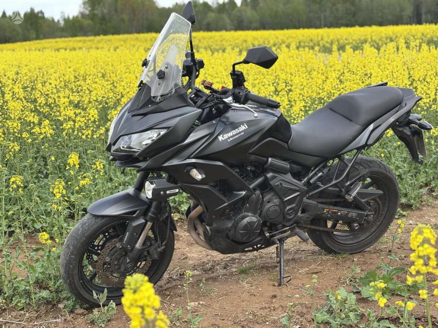 Серый Кавасаки Versys 2017 в Неменчине, объемом двигателя 0.65 л и пробегом 60 тыс. км за 4500 €, фото 5 на AUTOMOTO.COM.LV
