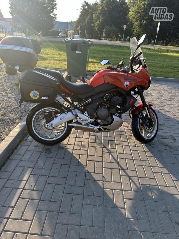 Kawasaki Versys 2007 in Sirvintos, with an engine capacity of 0.65 L and mileage of 39 thousand km for 2450 €, photo 1 on AUTOMOTO.COM.LV