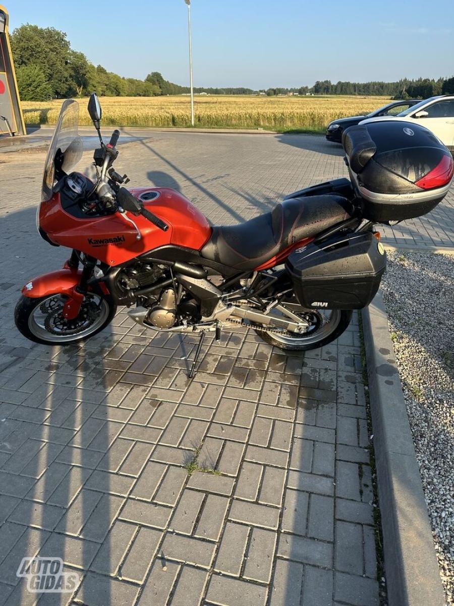 Kawasaki Versys 2007 in Sirvintos, with an engine capacity of 0.65 L and mileage of 39 thousand km for 2450 €, photo 3 on AUTOMOTO.COM.LV