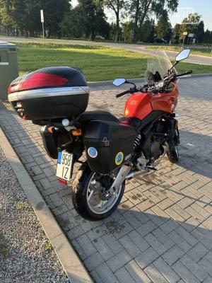 Kawasaki Versys 2007 in Sirvintos, with an engine capacity of 0.65 L and mileage of 39 thousand km for 2450 €, photo 7 on AUTOMOTO.COM.LV