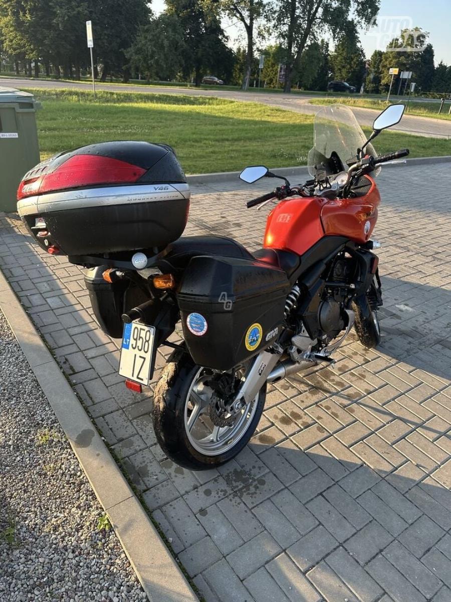 Kawasaki Versys 2007 in Sirvintos, with an engine capacity of 0.65 L and mileage of 39 thousand km for 2450 €, photo 7 on AUTOMOTO.COM.LV