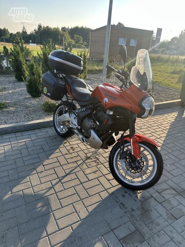 Kawasaki Versys 2007 in Sirvintos, with an engine capacity of 0.65 L and mileage of 39 thousand km for 2450 €, photo 7 on AUTOMOTO.COM.LV