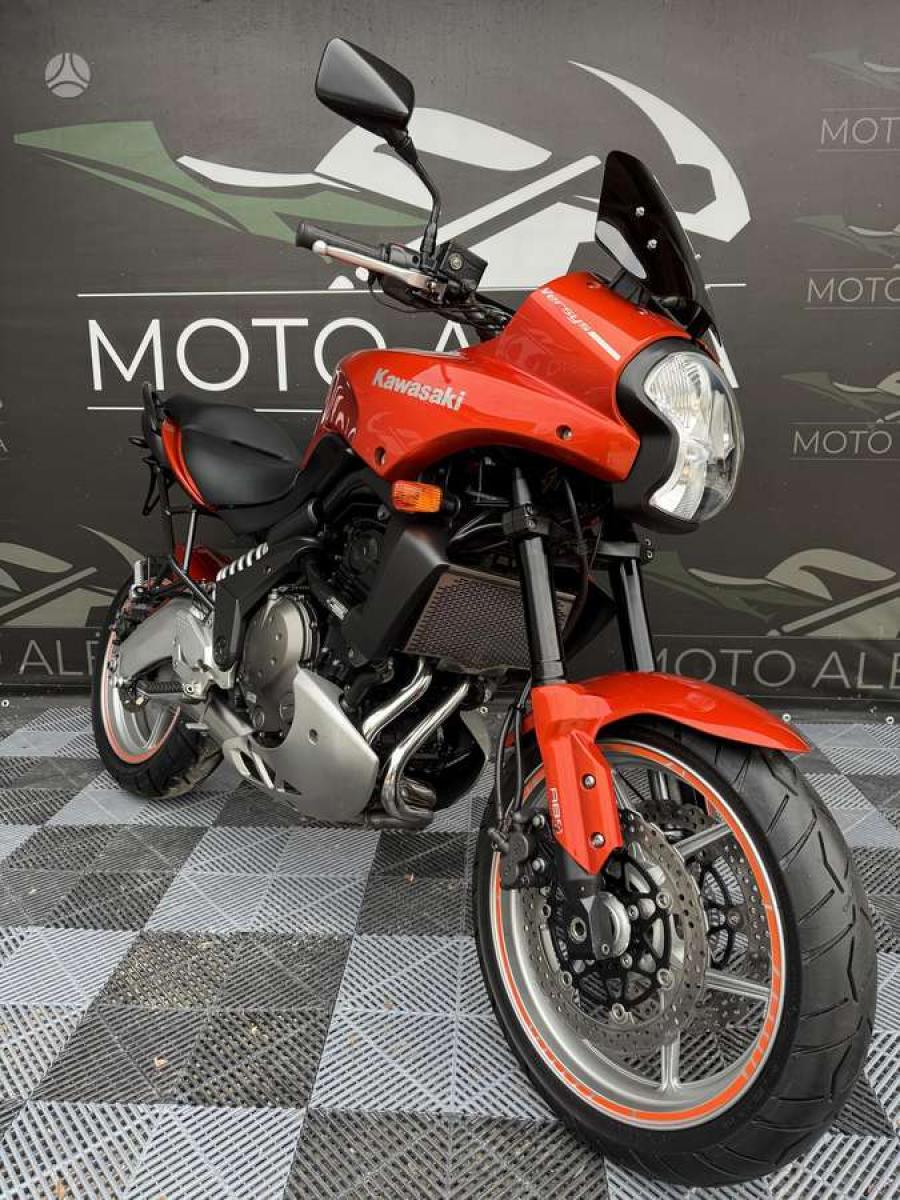 Kawasaki Versys 2007 in Prienai, with an engine capacity of 0.65 L and mileage of 43 thousand km for 2999 €, photo 3 on AUTOMOTO.COM.LV