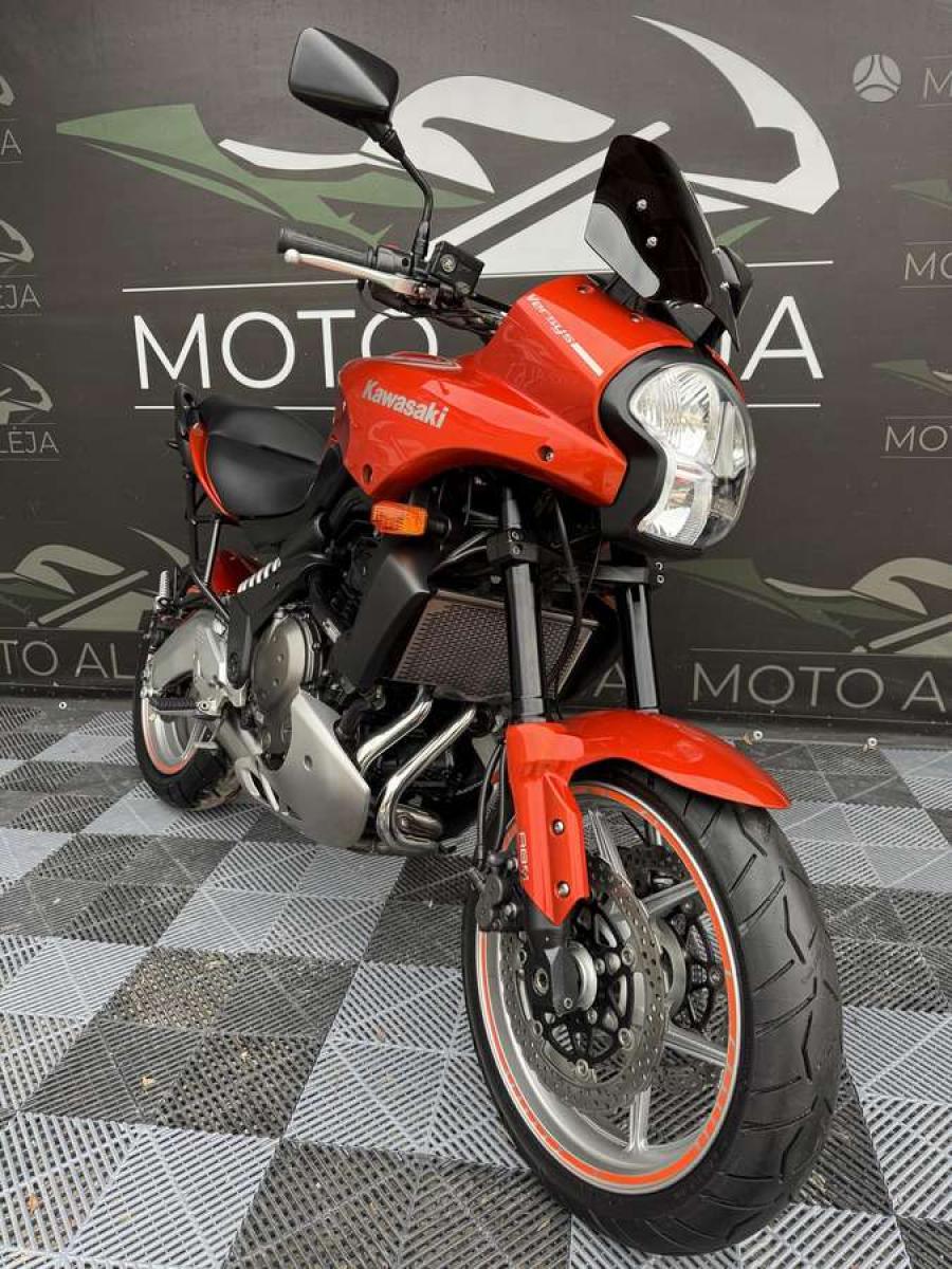 Kawasaki Versys 2007 in Prienai, with an engine capacity of 0.65 L and mileage of 43 thousand km for 2999 €, photo 4 on AUTOMOTO.COM.LV