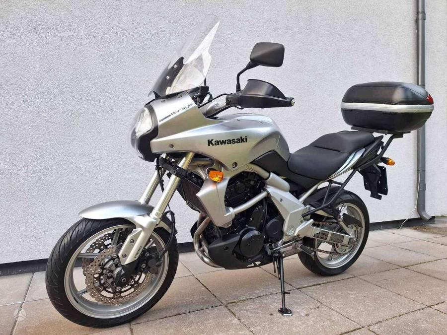 Kawasaki Versys 2007 in Prienai, with an engine capacity of 0.65 L and mileage of 41 thousand km for 2550 €, photo 1 on AUTOMOTO.COM.LV