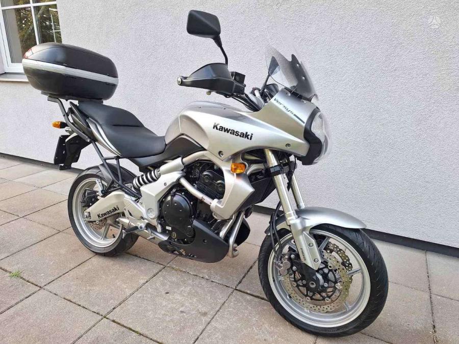 Kawasaki Versys 2007 in Prienai, with an engine capacity of 0.65 L and mileage of 41 thousand km for 2550 €, photo 4 on AUTOMOTO.COM.LV
