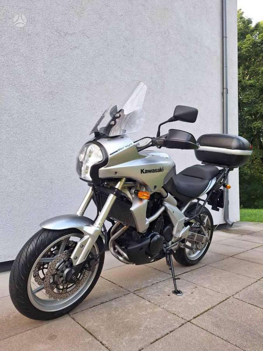 Kawasaki Versys 2007 in Prienai, with an engine capacity of 0.65 L and mileage of 41 thousand km for 2550 €, photo 6 on AUTOMOTO.COM.LV