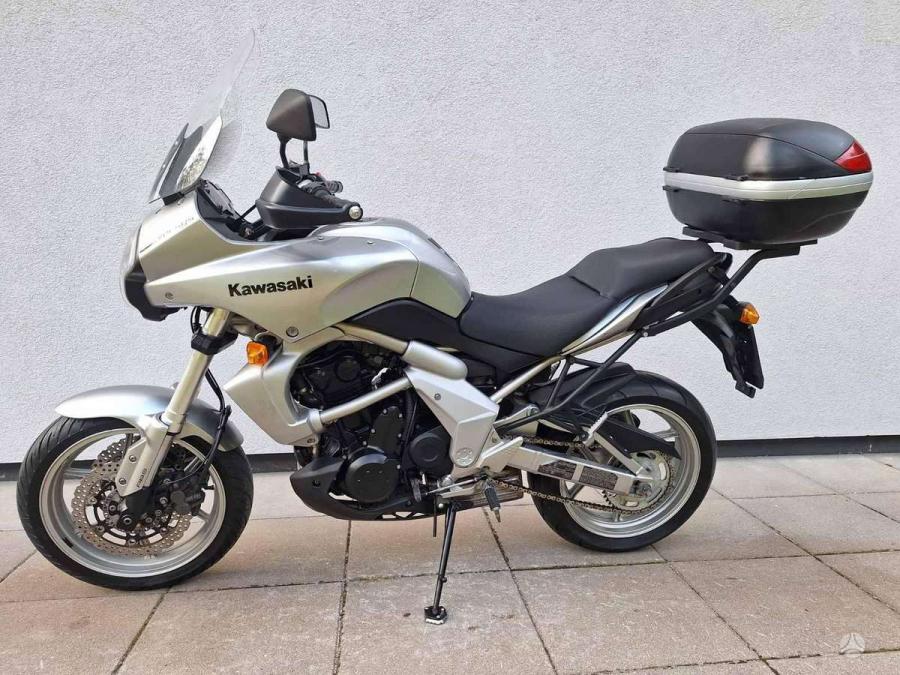 Kawasaki Versys 2007 in Prienai, with an engine capacity of 0.65 L and mileage of 41 thousand km for 2550 €, photo 26 on AUTOMOTO.COM.LV