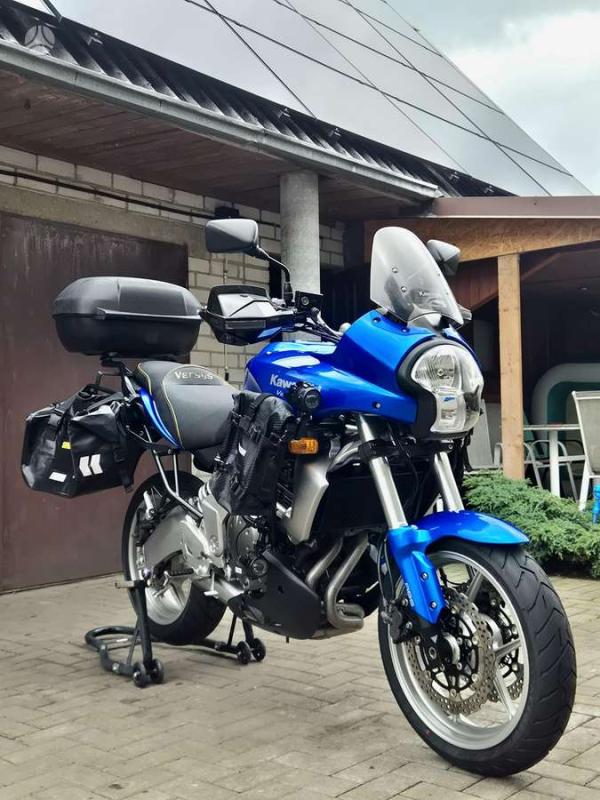Kawasaki Versys 2008 in Prienai, with an engine capacity of 0.65 L and mileage of 48 thousand km for 2950 €, photo 3 on AUTOMOTO.COM.LV