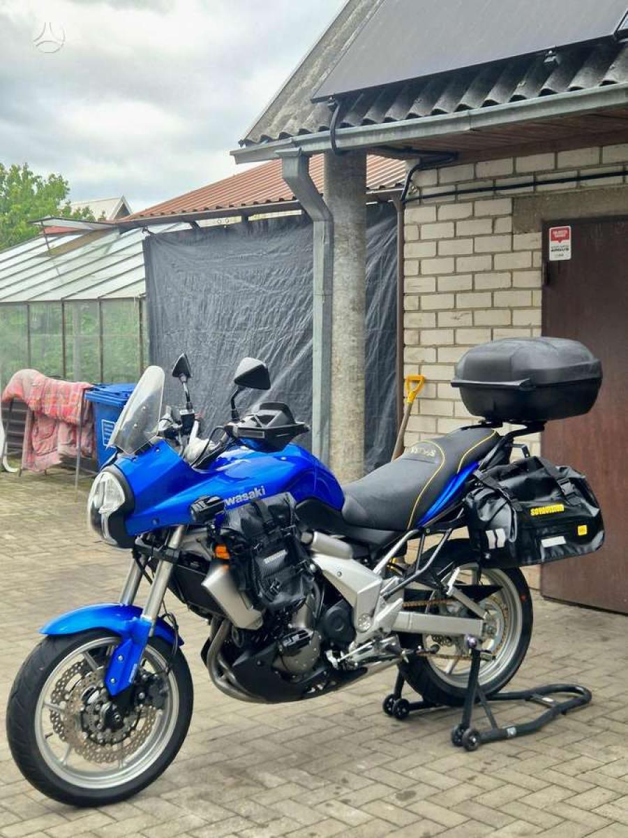Kawasaki Versys 2008 in Prienai, with an engine capacity of 0.65 L and mileage of 48 thousand km for 2950 €, photo 3 on AUTOMOTO.COM.LV