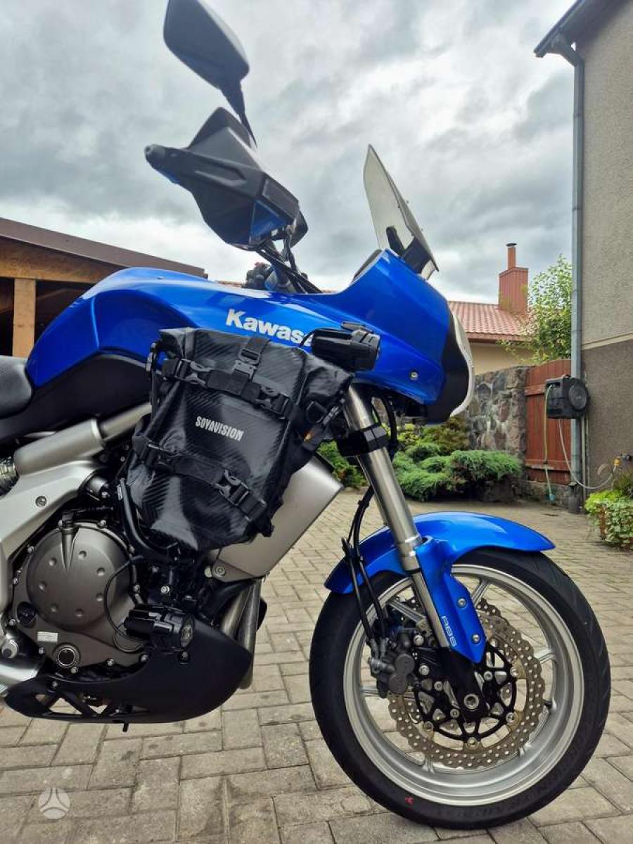 Kawasaki Versys 2008 in Prienai, with an engine capacity of 0.65 L and mileage of 48 thousand km for 2950 €, photo 14 on AUTOMOTO.COM.LV