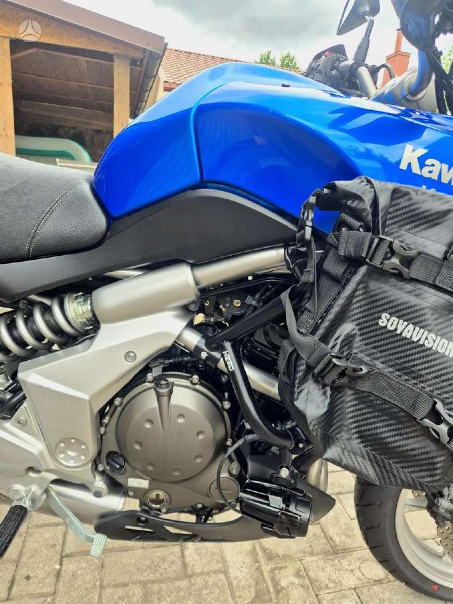 Kawasaki Versys 2008 in Prienai, with an engine capacity of 0.65 L and mileage of 48 thousand km for 2950 €, photo 19 on AUTOMOTO.COM.LV