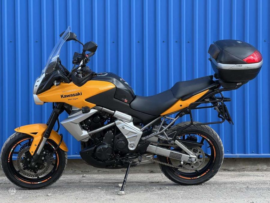 Kawasaki Versys 2010 Ukmergė, ar dzinēja tilpumu 0.65 L un nobraukumu 45 tūkst. km par 2950 €, foto 2 vietnē AUTOMOTO.COM.LV