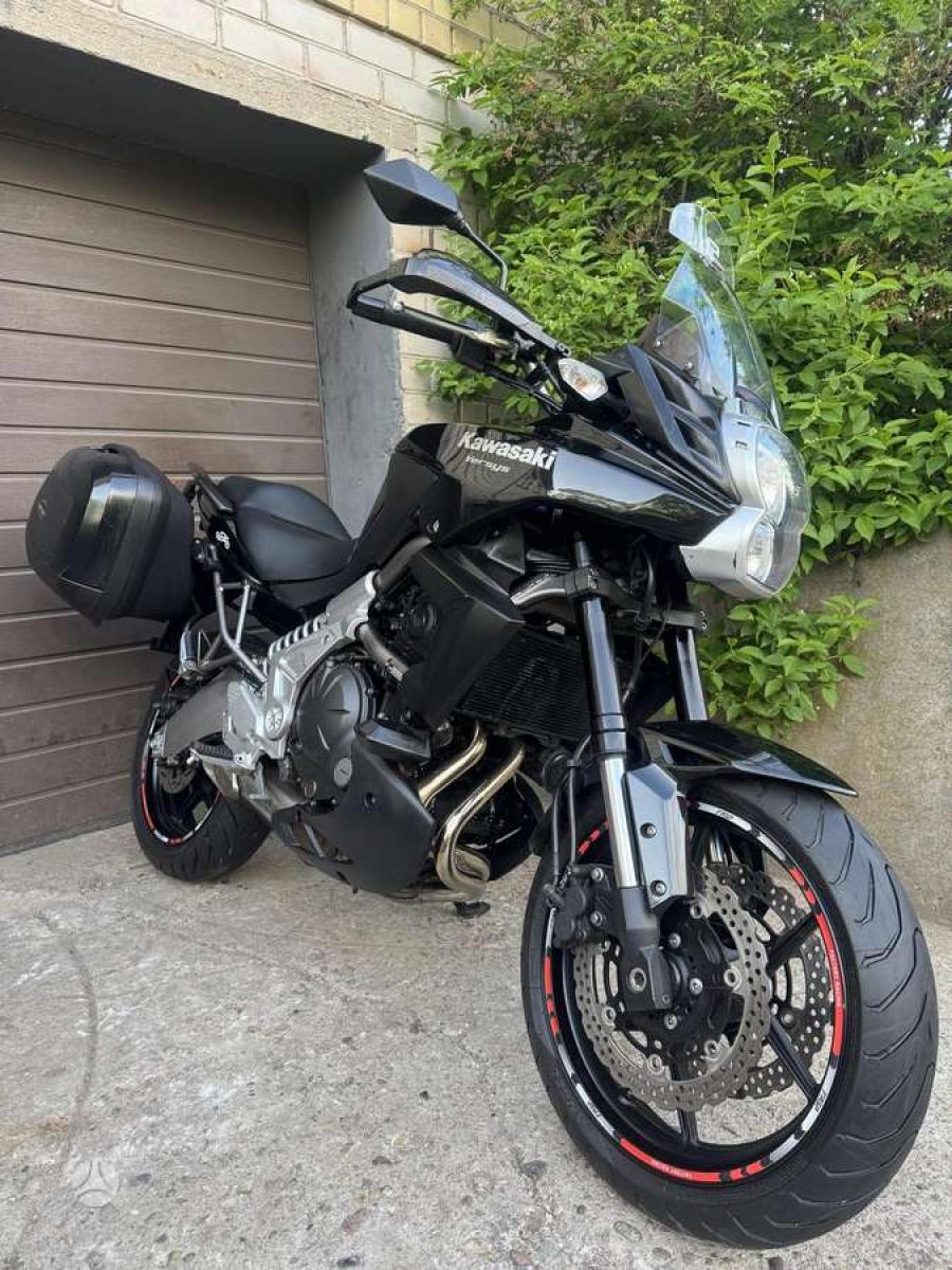 Kawasaki Versys 2010 in Prienai, with an engine capacity of 0.65 L and mileage of 0 thousand km for 3599 €, photo 3 on AUTOMOTO.COM.LV