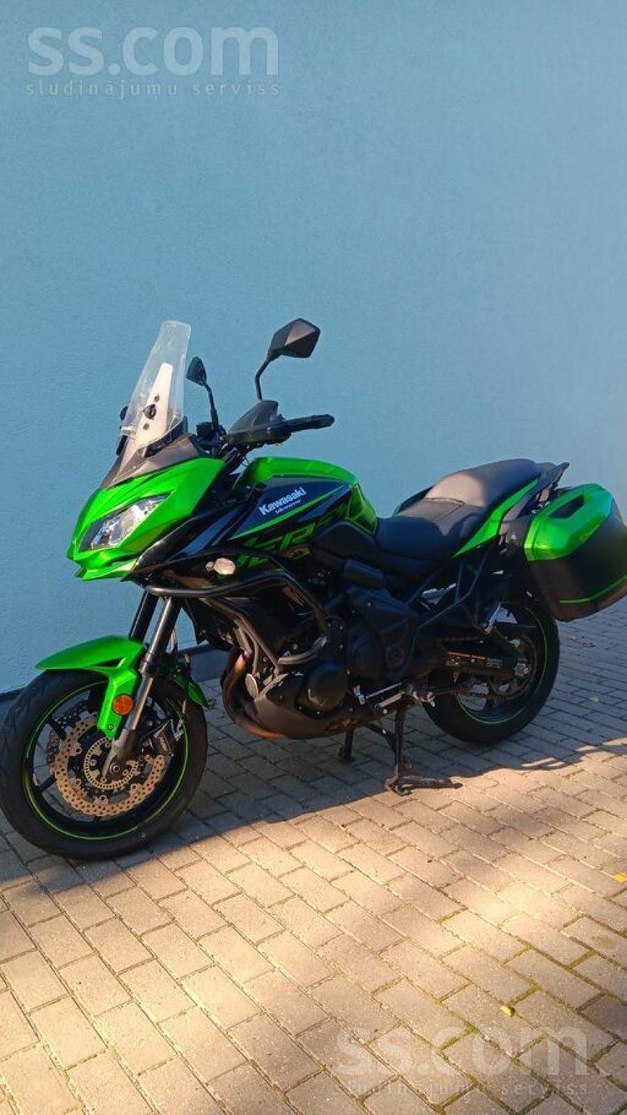 Kawasaki Versys 2017 Cēsis, ar dzinēja tilpumu 0.65 L un nobraukumu 0 tūkst. km par 6100 €, foto 1 vietnē AUTOMOTO.COM.LV