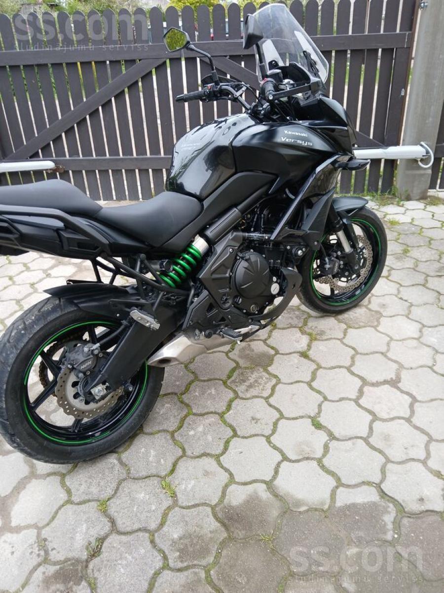 Kawasaki Versys 2018 Jelgava, ar dzinēja tilpumu 0.65 L un nobraukumu 0 tūkst. km par 4700 €, foto 2 vietnē AUTOMOTO.COM.LV