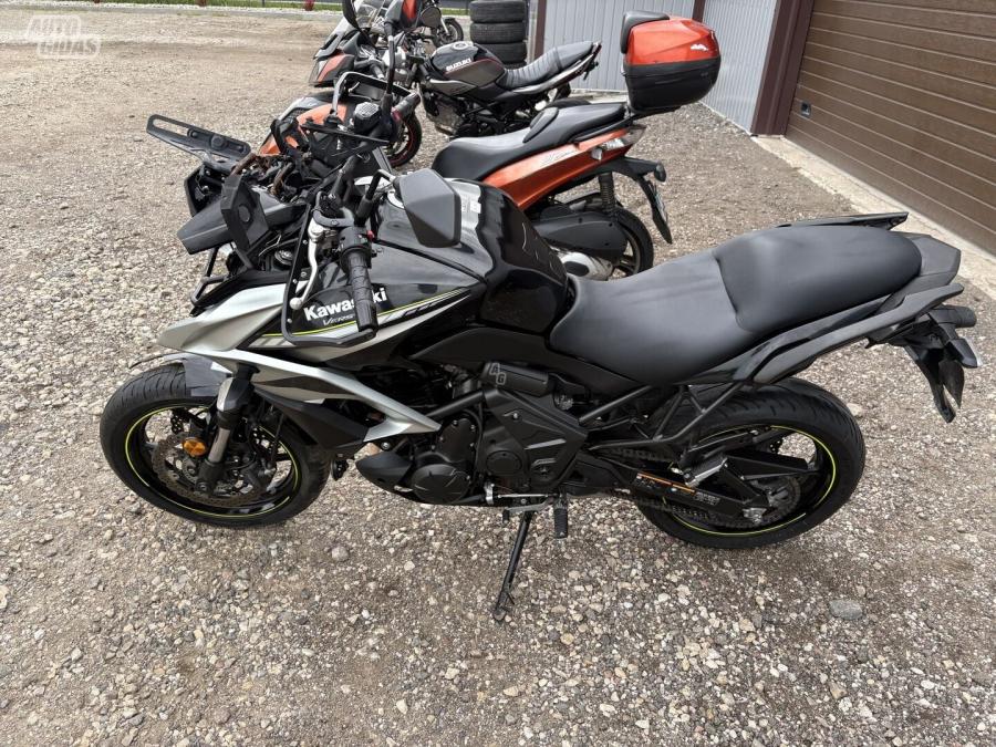 Kawasaki Versys 2019 in Kelme, with an engine capacity of 0.65 L and mileage of 32 thousand km for 2330 €, photo 6 on AUTOMOTO.COM.LV