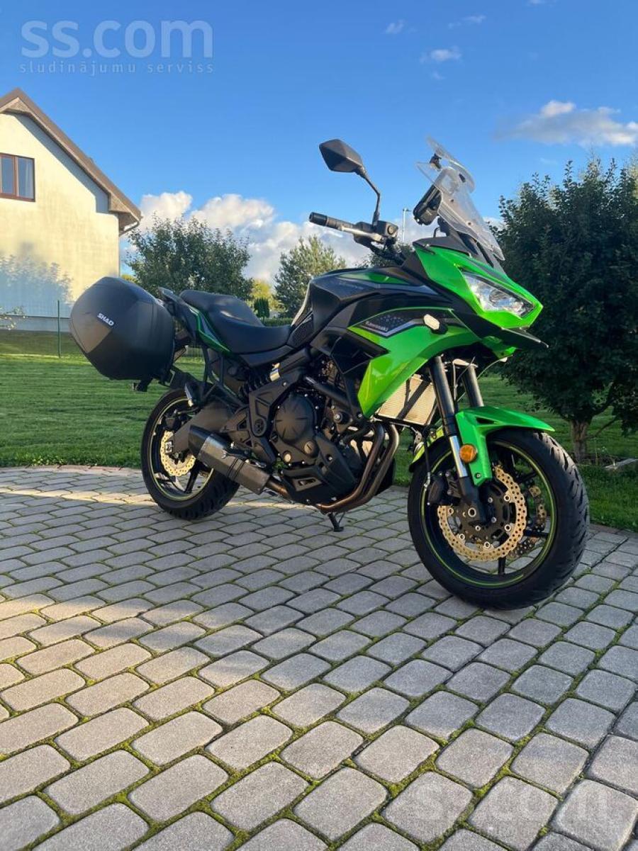 Kawasaki Versys 2024 in Riga, with an engine capacity of 0.65 L and mileage of 0 thousand km for 6950 €, photo 1 on AUTOMOTO.COM.LV