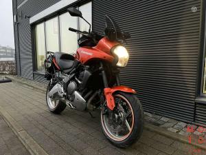 Orange Kawasaki Versys 2007 in Riga, with an engine capacity of 0.65 L and mileage of 45 thousand km for 2999 €, photo 7 on AUTOMOTO.COM.LV