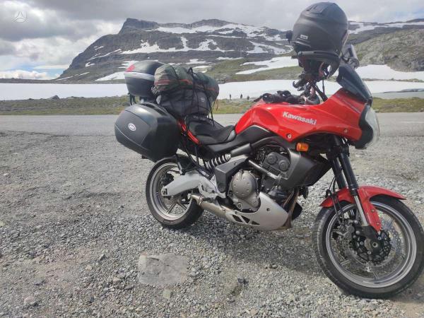 Oranžs Kawasaki Versys 2008 Viļņa, ar dzinēja tilpumu 0.65 L un nobraukumu 54 tūkst. km par 3450 €, foto 1 vietnē AUTOMOTO.COM.LV