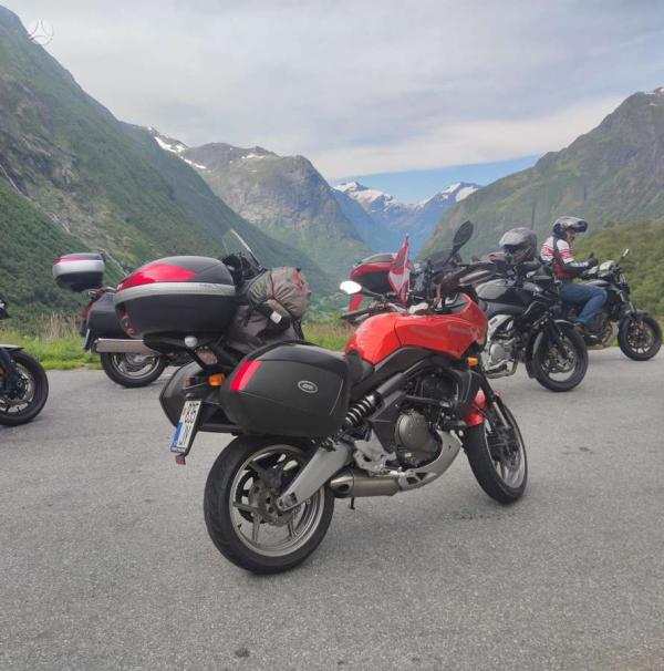 Oranžs Kawasaki Versys 2008 Viļņa, ar dzinēja tilpumu 0.65 L un nobraukumu 54 tūkst. km par 3450 €, foto 2 vietnē AUTOMOTO.COM.LV