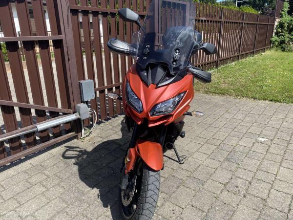 Красный Кавасаки Versys 2016 в Вильнюс, объемом двигателя 0.65 л и пробегом 28 тыс. км за 4900 €, фото 2 на AUTOMOTO.COM.LV