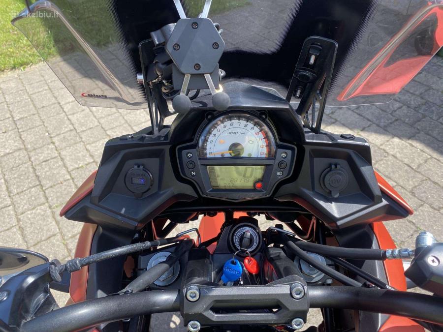 Красный Кавасаки Versys 2016 в Вильнюс, объемом двигателя 0.65 л и пробегом 28 тыс. км за 4900 €, фото 16 на AUTOMOTO.COM.LV
