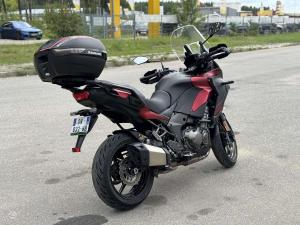 Red Kawasaki Versys 2024 in Vilnius, with an engine capacity of 1.04 L and mileage of 12 thousand km for 11900 €, photo 6 on AUTOMOTO.COM.LV
