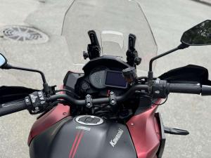Red Kawasaki Versys 2024 in Vilnius, with an engine capacity of 1.04 L and mileage of 12 thousand km for 11900 €, photo 12 on AUTOMOTO.COM.LV