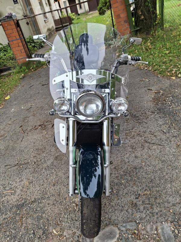 Kawasaki VN 1500 1999 in Riga, with an engine capacity of 1.47 L and mileage of 0 thousand km for 3450 €, photo 9 on AUTOMOTO.COM.LV