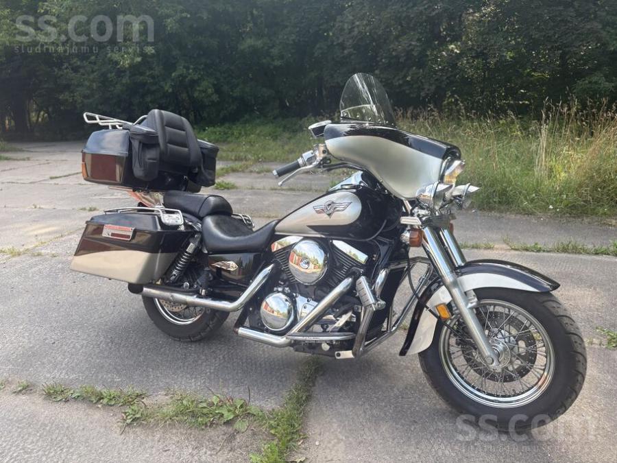 Kawasaki VN 1500 2003 in Daugavpils, with an engine capacity of 1.50 L and mileage of 0 thousand km for 2100 €, photo 1 on AUTOMOTO.COM.LV