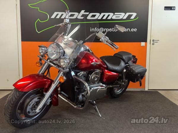 Sarkans Kawasaki VN 1600 2003 Tartu, ar dzinēja tilpumu 1.60 L un nobraukumu 29 tūkst. km par 4990 €, foto 4 vietnē AUTOMOTO.COM.LV