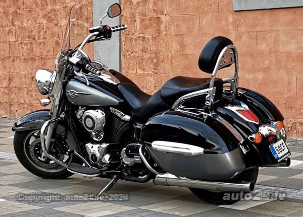 Black Kawasaki VN 1700 2012 in Tallinn, with an engine capacity of 1.70 L and mileage of 25 thousand km for 12900 €, photo 2 on AUTOMOTO.COM.LV