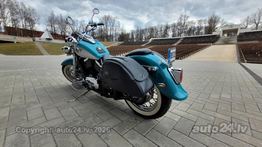 Green Kawasaki VN 800 2001 in Tartu, with an engine capacity of 0.81 L and mileage of 33 thousand km for 5000 €, photo 3 on AUTOMOTO.COM.LV