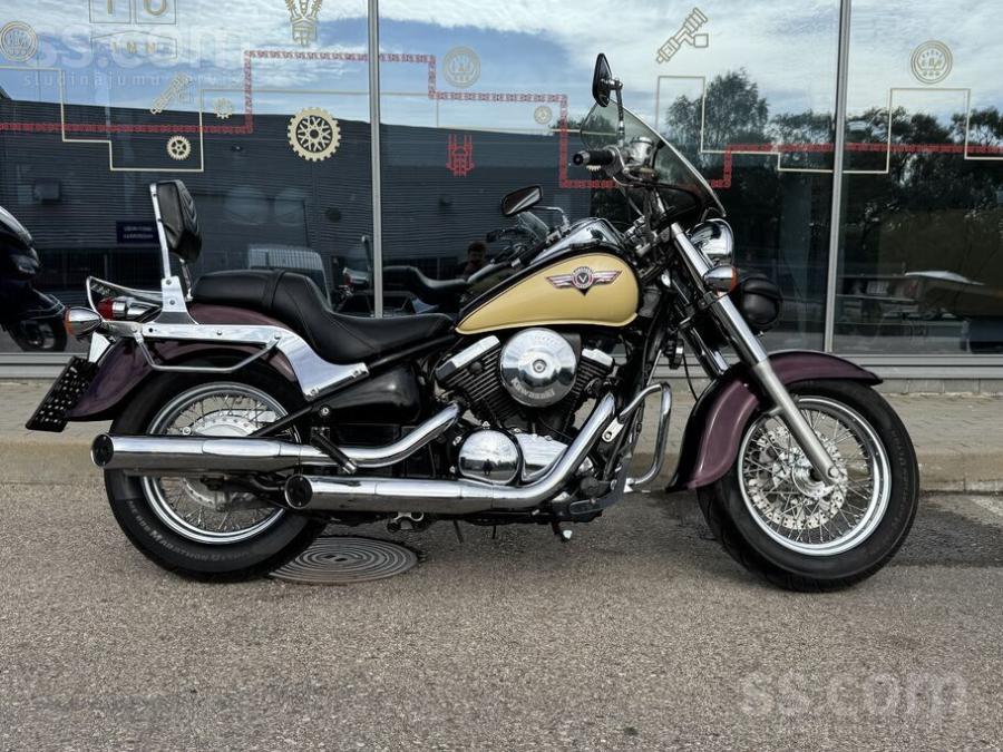 Kawasaki VN 800 1997 in Riga, with an engine capacity of 0.80 L and mileage of 0 thousand km for 2499 €, photo 6 on AUTOMOTO.COM.LV