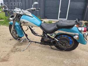 Kawasaki VN 800 1998 in Daugavpils, with an engine capacity of 0.80 L and mileage of 0 thousand km for 850 €, photo 4 on AUTOMOTO.COM.LV