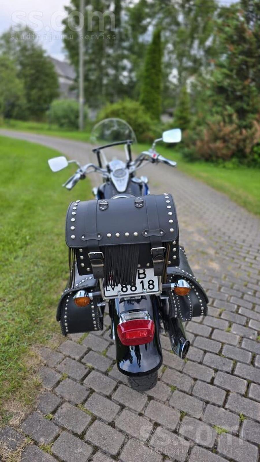 Kawasaki VN 800 2000 in Riga, with an engine capacity of 0.80 L and mileage of 0 thousand km for 4850 €, photo 5 on AUTOMOTO.COM.LV