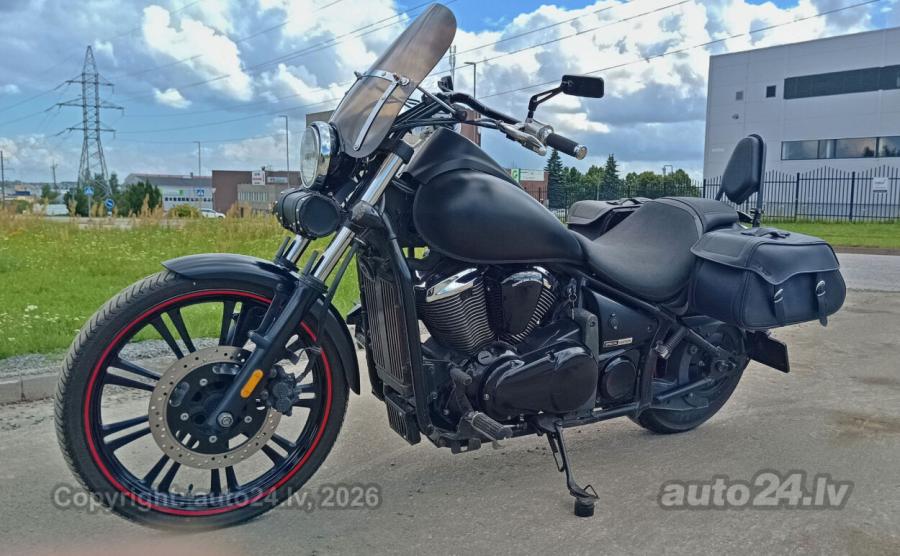 Melns Kawasaki VN 900 2010 Tartu, ar dzinēja tilpumu 0.90 L un nobraukumu 39 tūkst. km par 4900 €, foto 1 vietnē AUTOMOTO.COM.LV