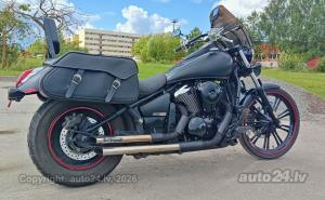 Melns Kawasaki VN 900 2010 Tartu, ar dzinēja tilpumu 0.90 L un nobraukumu 39 tūkst. km par 4850 €, foto 4 vietnē AUTOMOTO.COM.LV