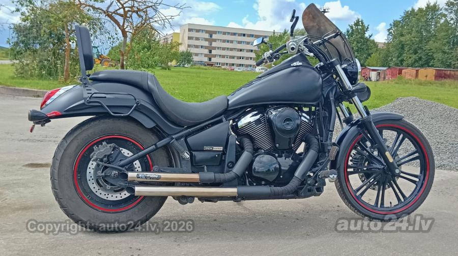 Melns Kawasaki VN 900 2010 Tartu, ar dzinēja tilpumu 0.90 L un nobraukumu 39 tūkst. km par 4850 €, foto 6 vietnē AUTOMOTO.COM.LV