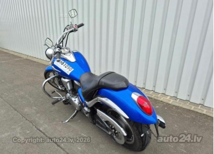 Синий Кавасаки VN 900 2007 в Вильянди, объемом двигателя 0.90 л и пробегом 33 тыс. км за 4700 €, фото 4 на AUTOMOTO.COM.LV