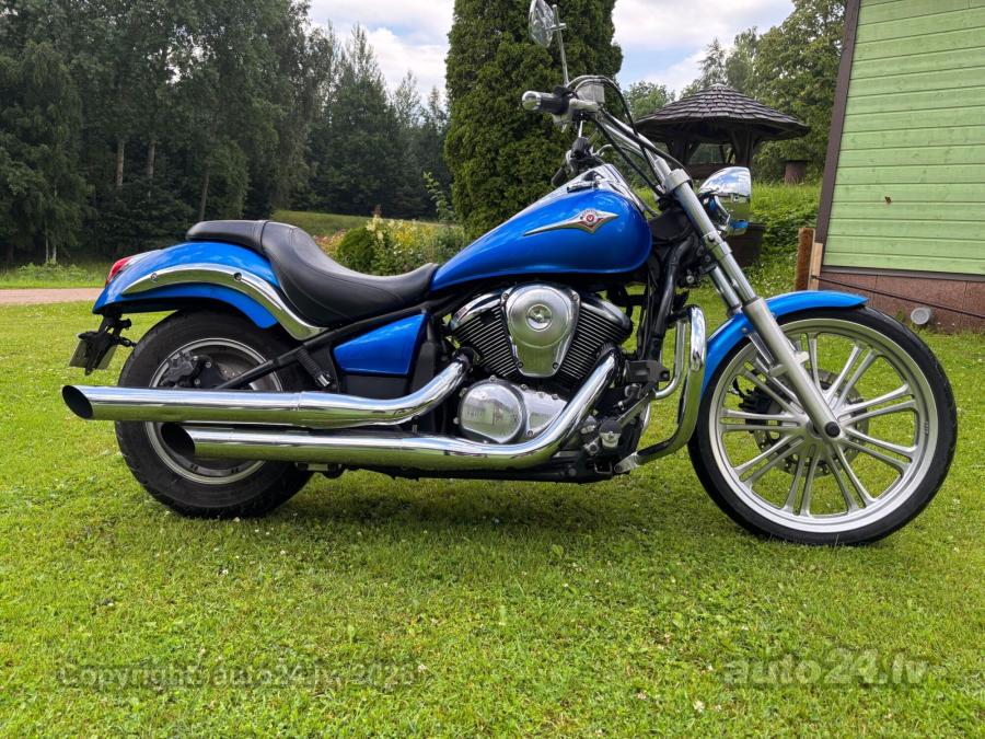 Zils Kawasaki VN 900 2007 Viljandi, ar dzinēja tilpumu 0.90 L un nobraukumu 35 tūkst. km par 4500 €, foto 10 vietnē AUTOMOTO.COM.LV