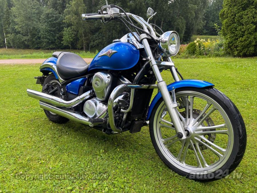 Zils Kawasaki VN 900 2007 Viljandi, ar dzinēja tilpumu 0.90 L un nobraukumu 35 tūkst. km par 4500 €, foto 11 vietnē AUTOMOTO.COM.LV