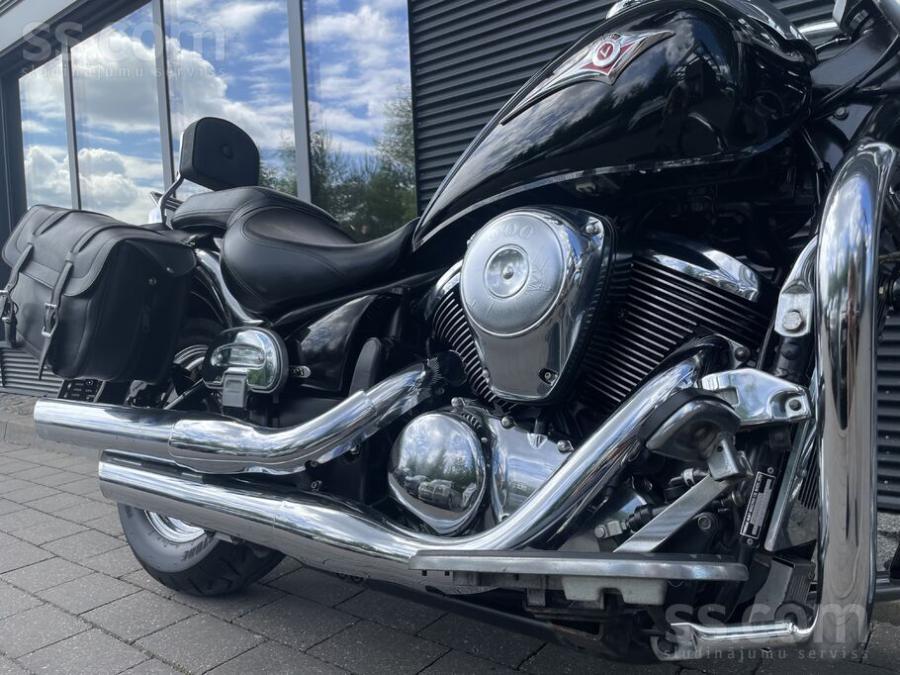 Kawasaki VN 900 2007 in Riga, with an engine capacity of 0.90 L and mileage of 0 thousand km for 3799 €, photo 11 on AUTOMOTO.COM.LV