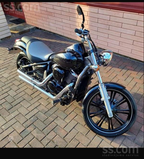 Kawasaki VN 900 2007 Liepāja, ar dzinēja tilpumu 0.90 L un nobraukumu 0 tūkst. km par 4300 €, foto 1 vietnē AUTOMOTO.COM.LV