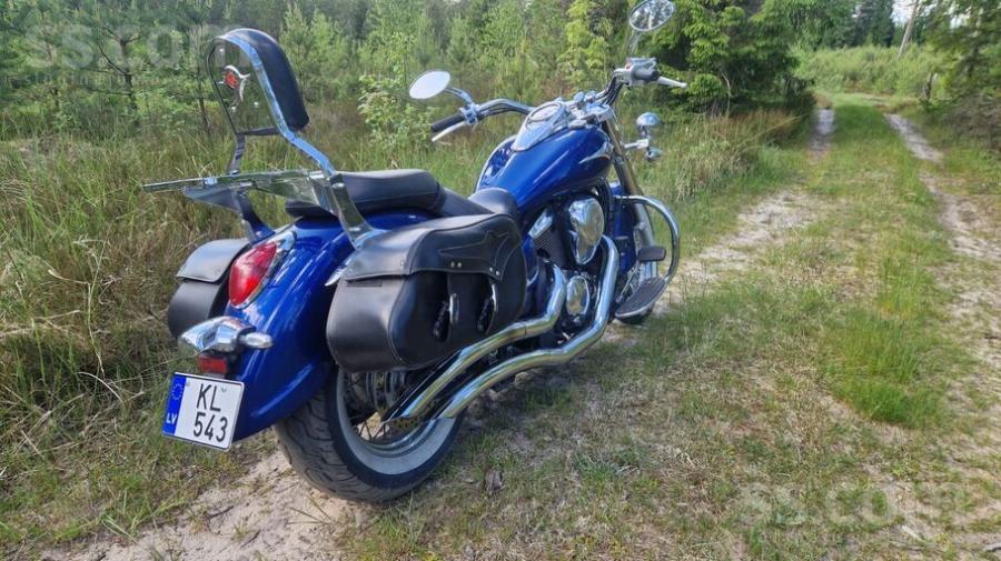 Kawasaki VN 900 2008 in Riga, with an engine capacity of 0.90 L and mileage of 0 thousand km for 4800 €, photo 3 on AUTOMOTO.COM.LV