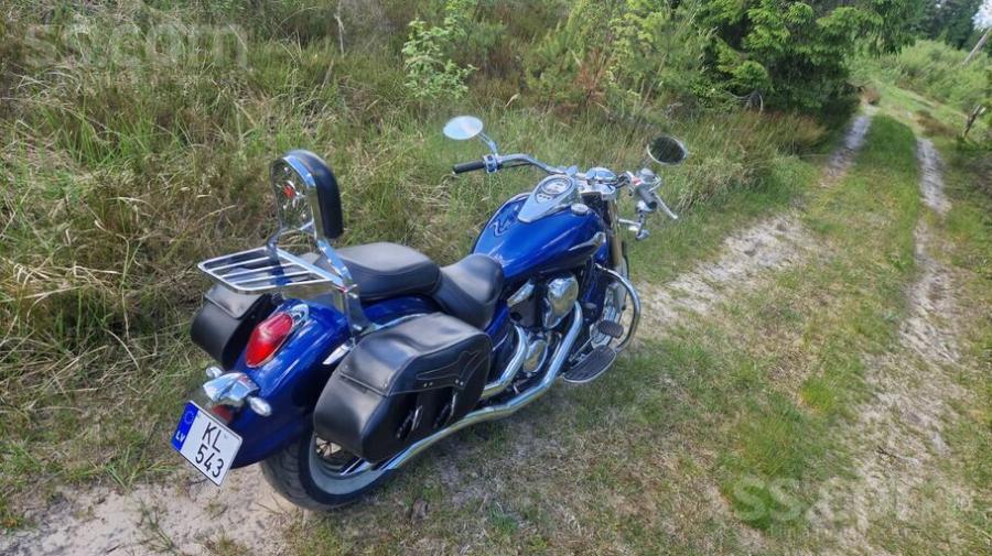 Kawasaki VN 900 2008 in Riga, with an engine capacity of 0.90 L and mileage of 0 thousand km for 4800 €, photo 4 on AUTOMOTO.COM.LV
