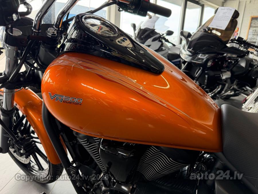 Оранжевый Кавасаки VN 900 2012 в Таллин, объемом двигателя 0.90 л и пробегом 16 тыс. км за 5990 €, фото 16 на AUTOMOTO.COM.LV