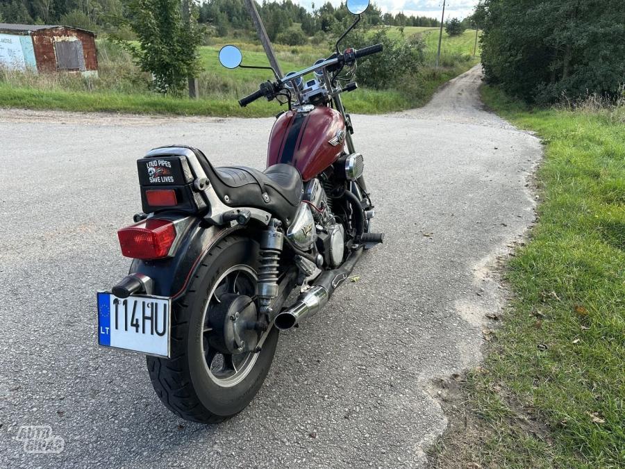 Black Kawasaki VN 1986 in Vilnius, with an engine capacity of 0.75 L and mileage of 43 thousand km for 1350 €, photo 4 on AUTOMOTO.COM.LV