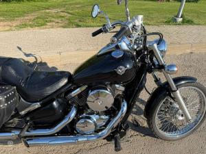 Black Kawasaki VN 1995 in Trakai, with an engine capacity of 0.80 L and mileage of 37 thousand km for 2950 €, photo 10 on AUTOMOTO.COM.LV